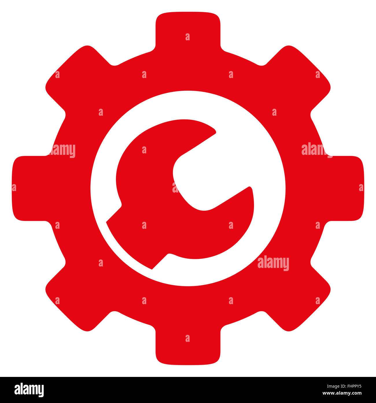 Service Tools Icon Stock Photo - Alamy