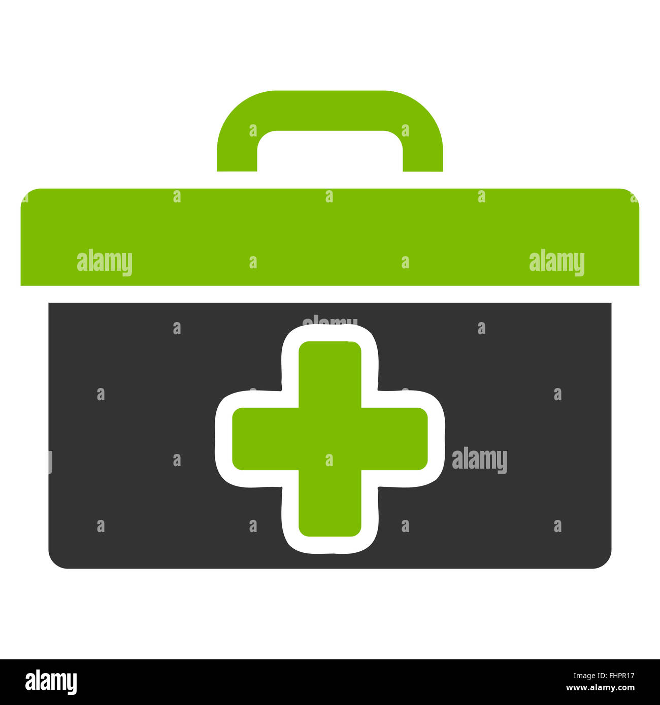 First Aid Toolbox Icon Stock Photo - Alamy