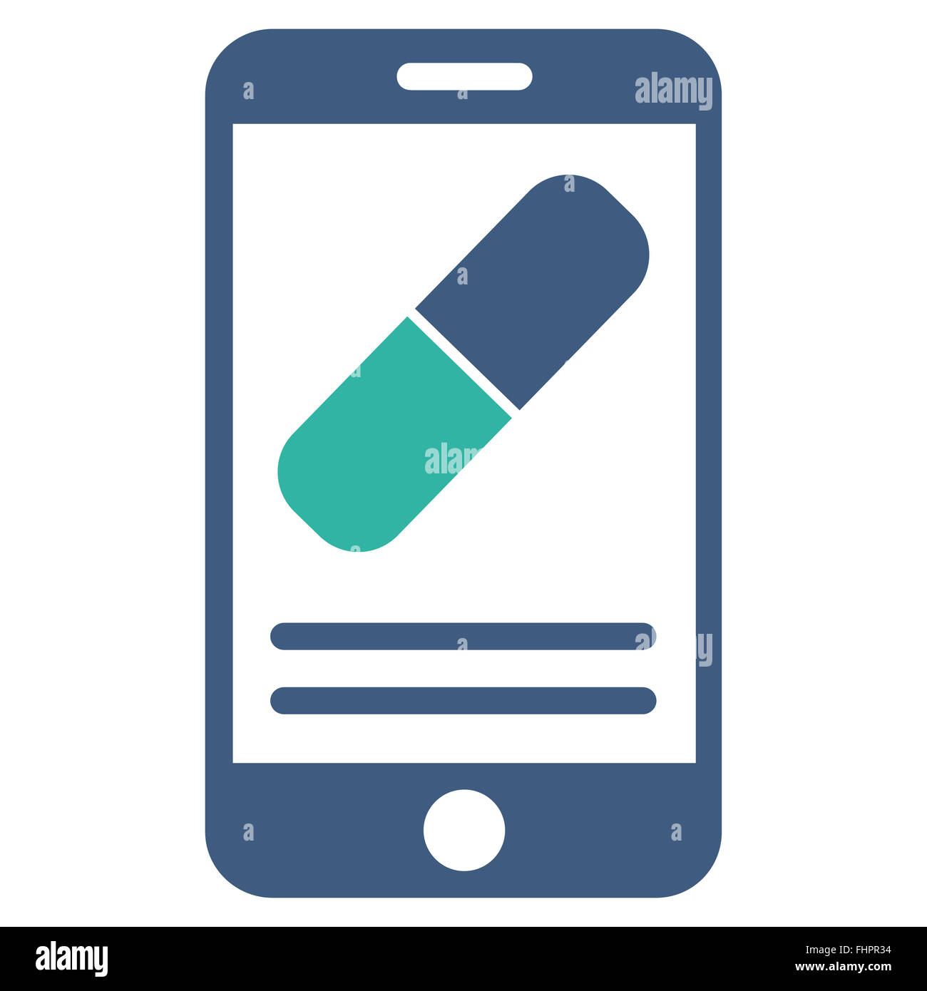 Medication Online Information Icon Stock Photo - Alamy