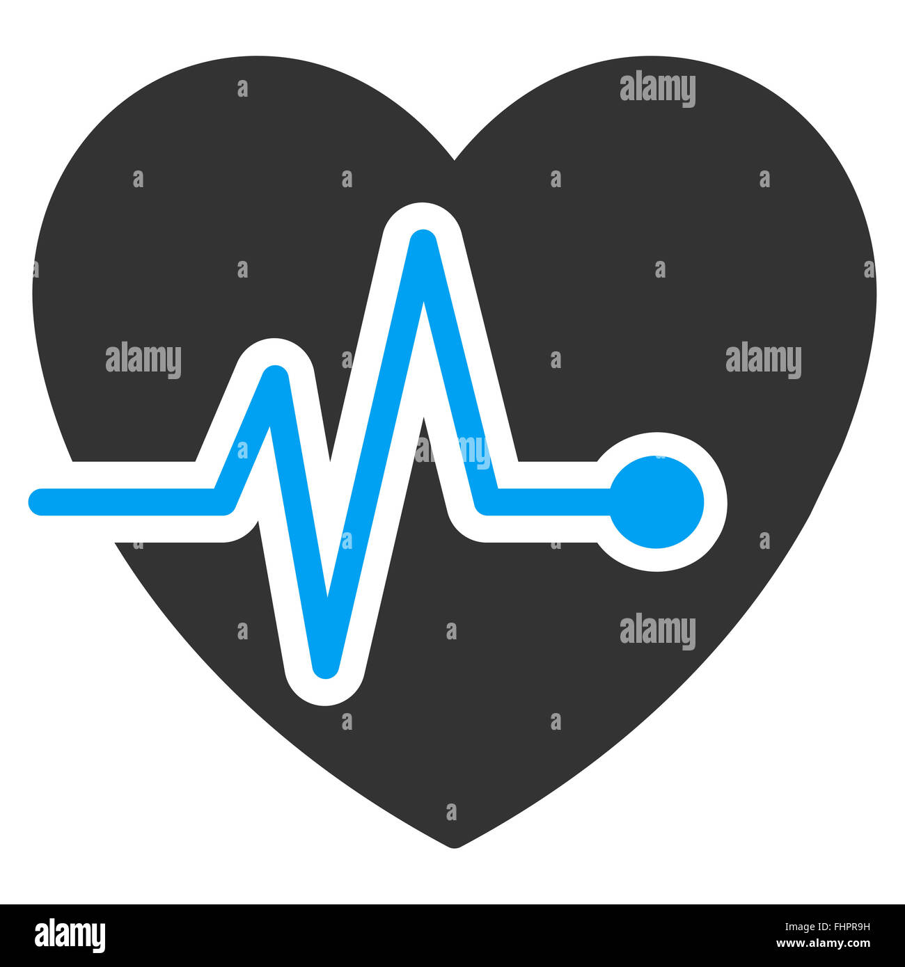 Heart Pulse Icon Stock Photo - Alamy
