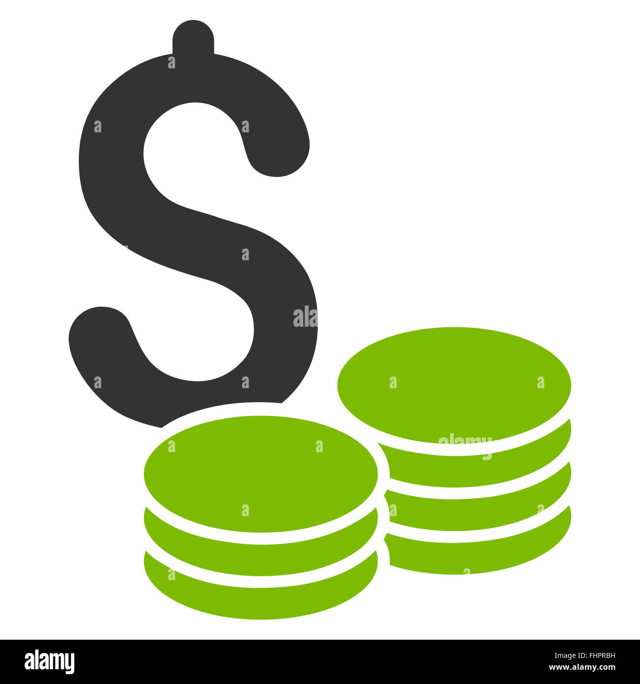 Dollar Cash Icon Stock Photo - Alamy