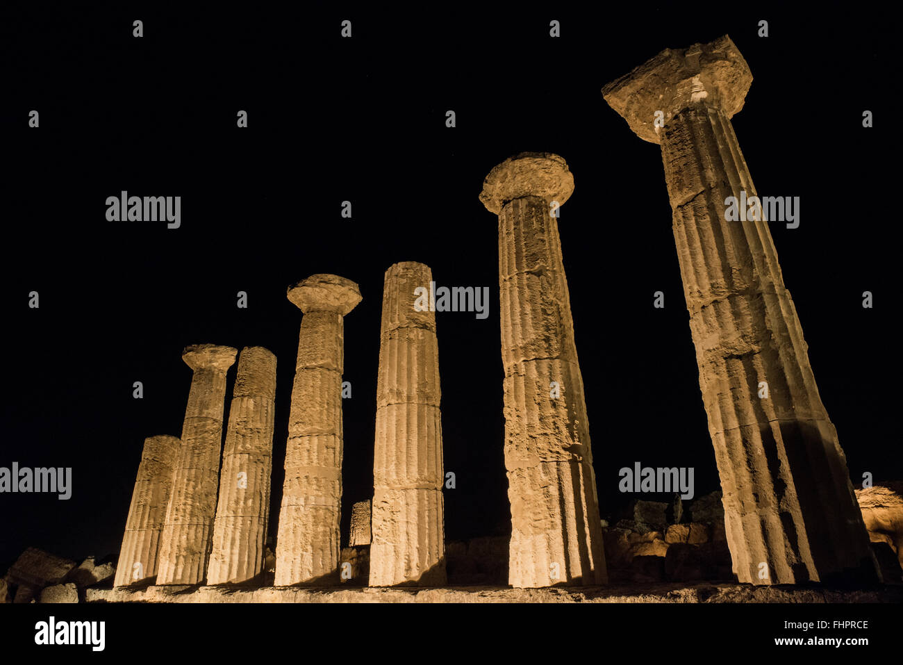 Sicilian landscape by night hi-res stock photography and images - Alamy