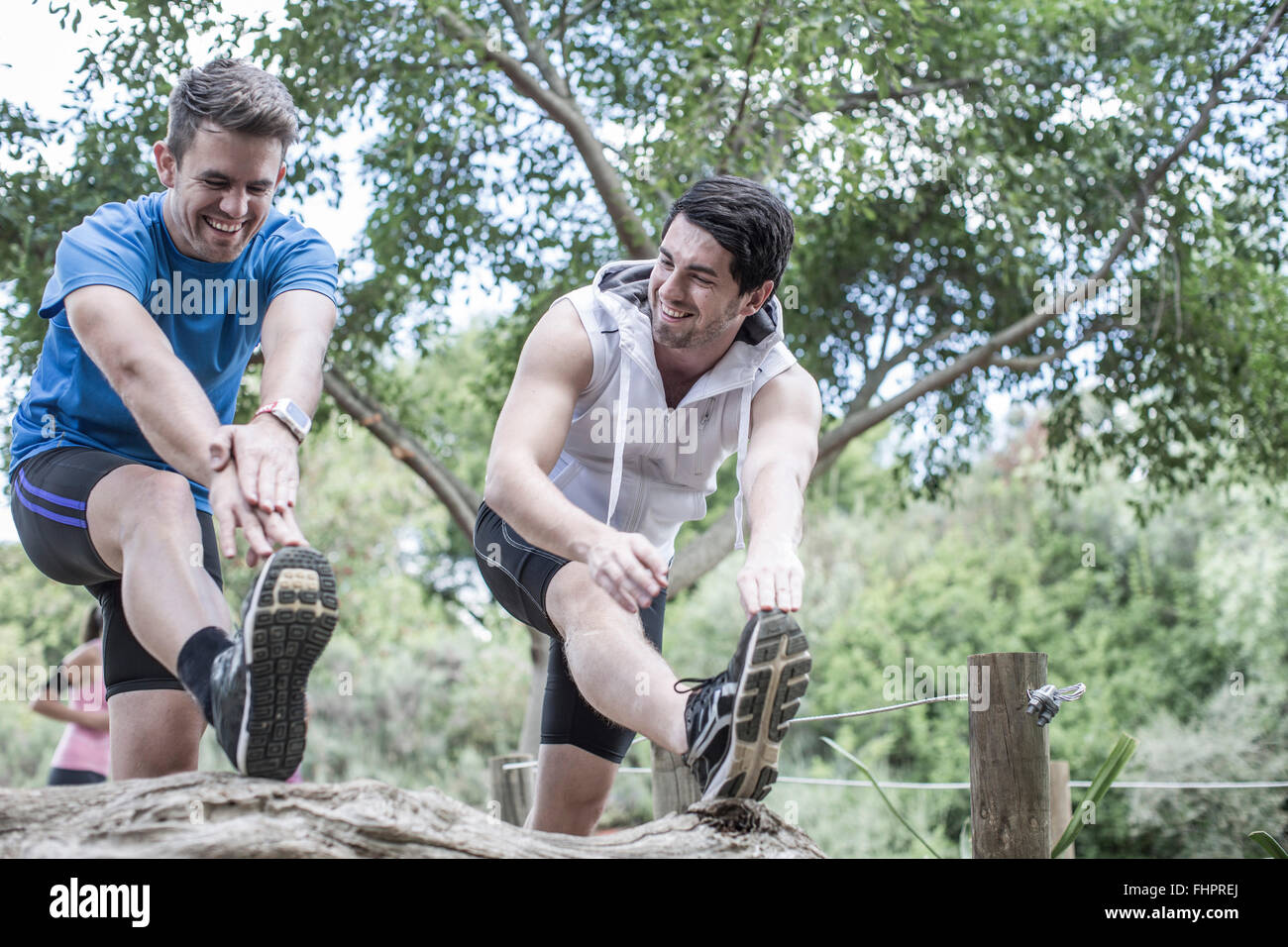 Excercising outdoor hi-res stock photography and images - Alamy