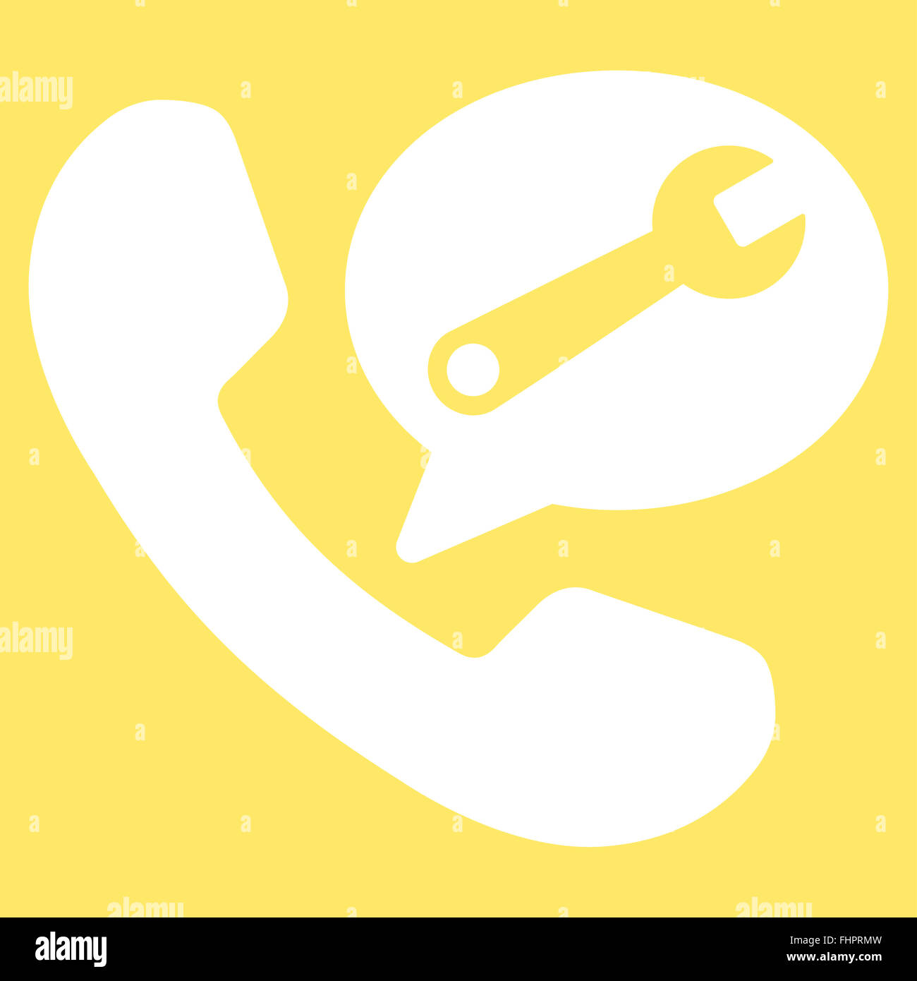 Phone Service Message Icon Stock Photo - Alamy