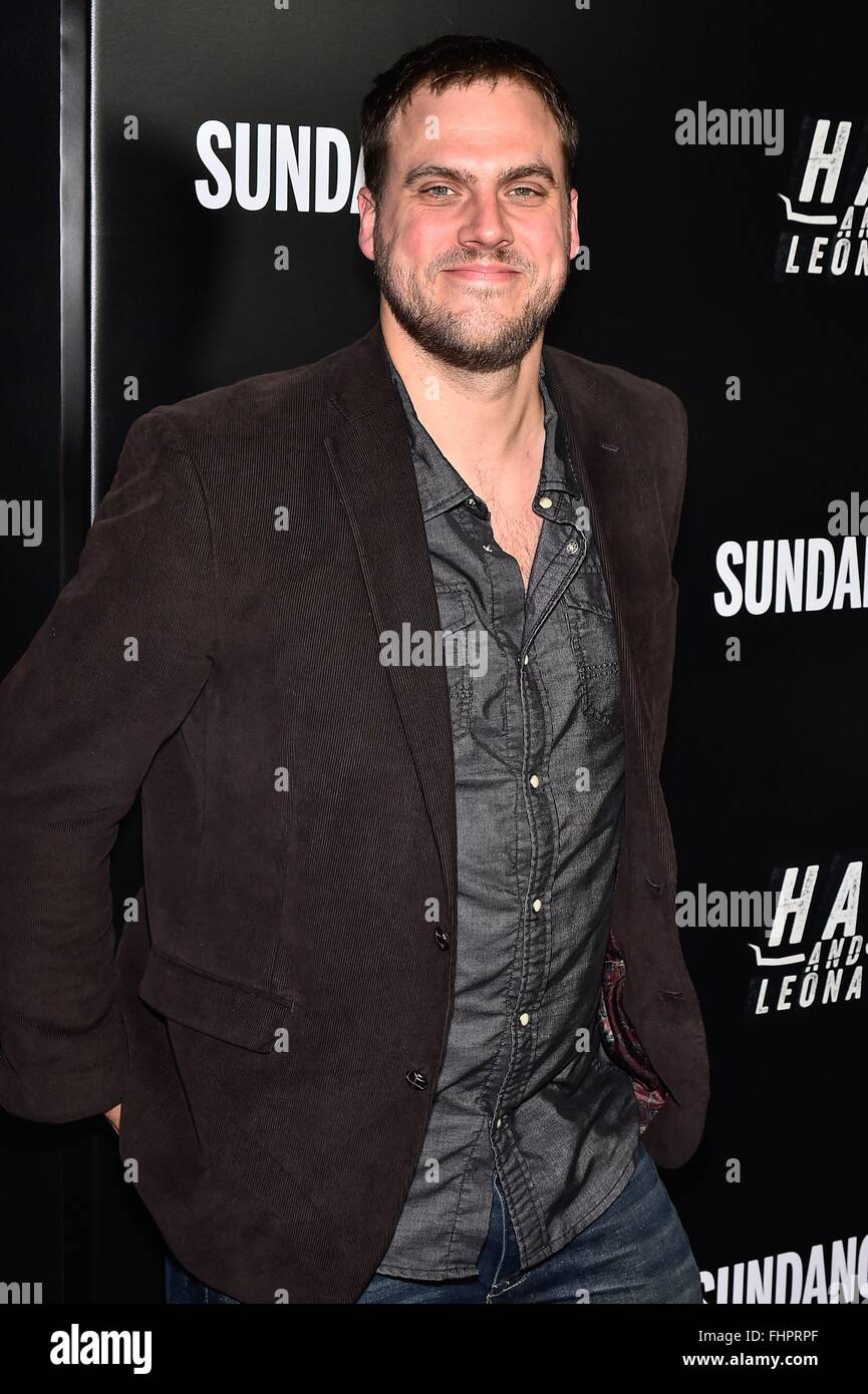 New York, NY, USA. 25th Feb, 2016. Jim Mickle at arrivals for SUNDANCE ...