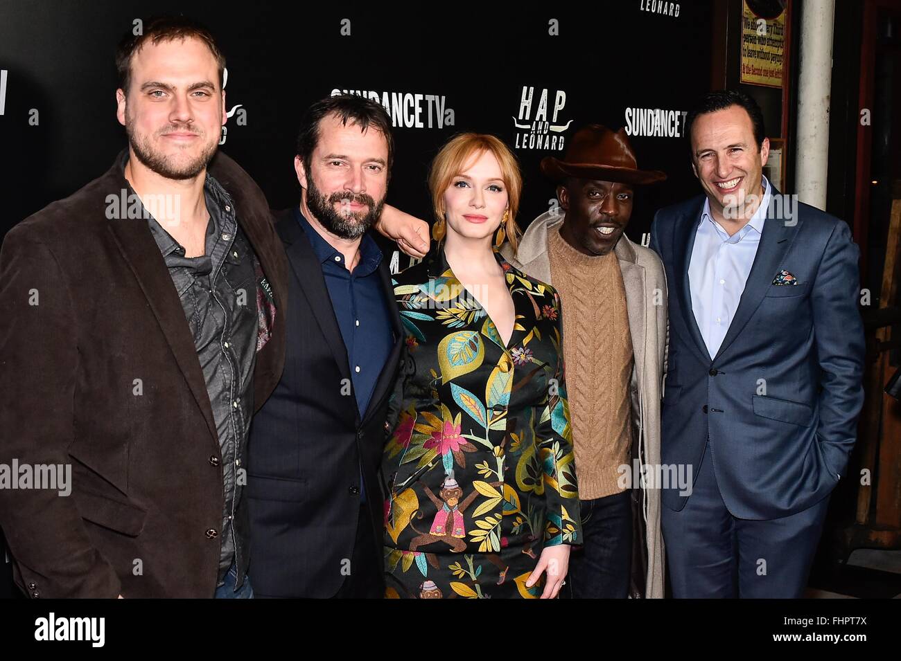New York, NY, USA. 25th Feb, 2016. Jim Mickle, James Purefoy, Christina ...