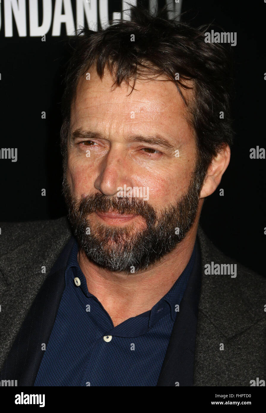 New York, New York, USA. 25th Feb, 2016. Actor JAMES PUREFOY attends ...