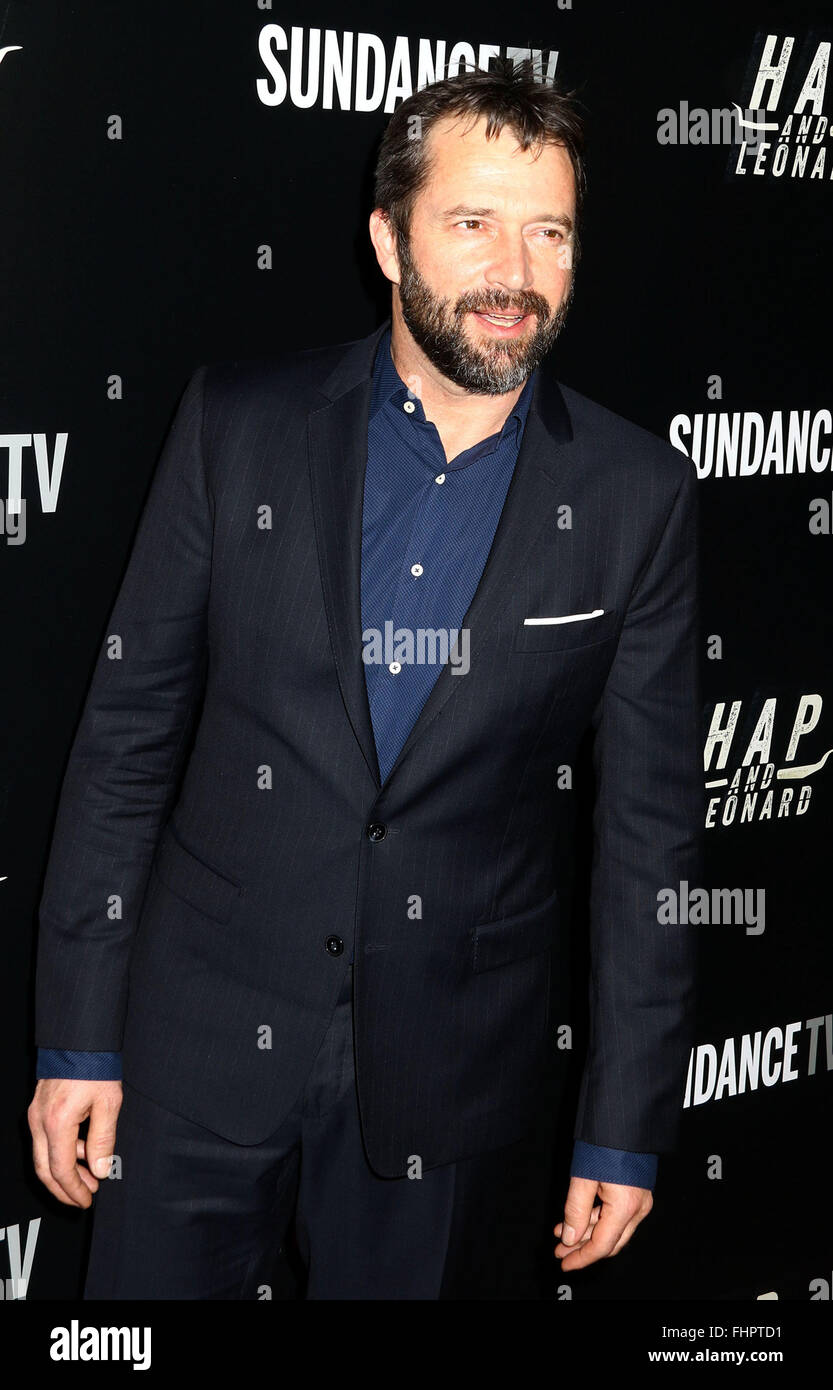 New York, New York, USA. 25th Feb, 2016. Actor JAMES PUREFOY attends ...