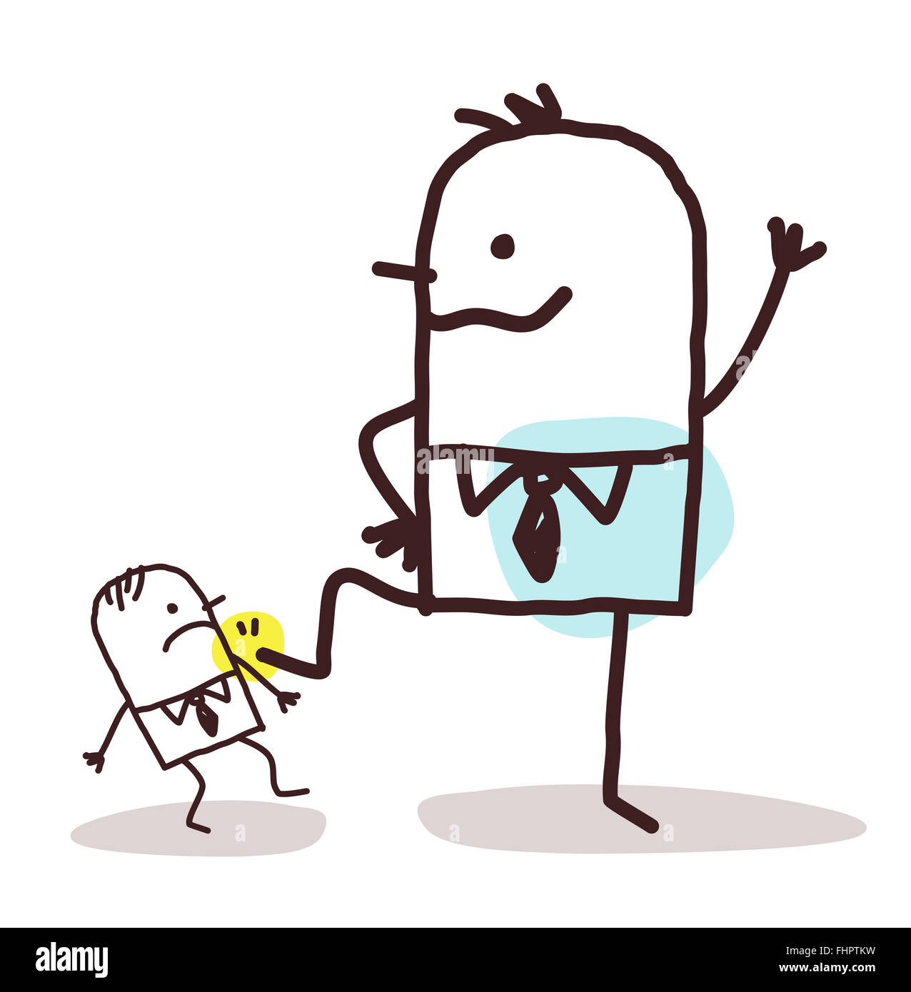 Balance of power and cartoon hi-res stock photography and images - Alamy