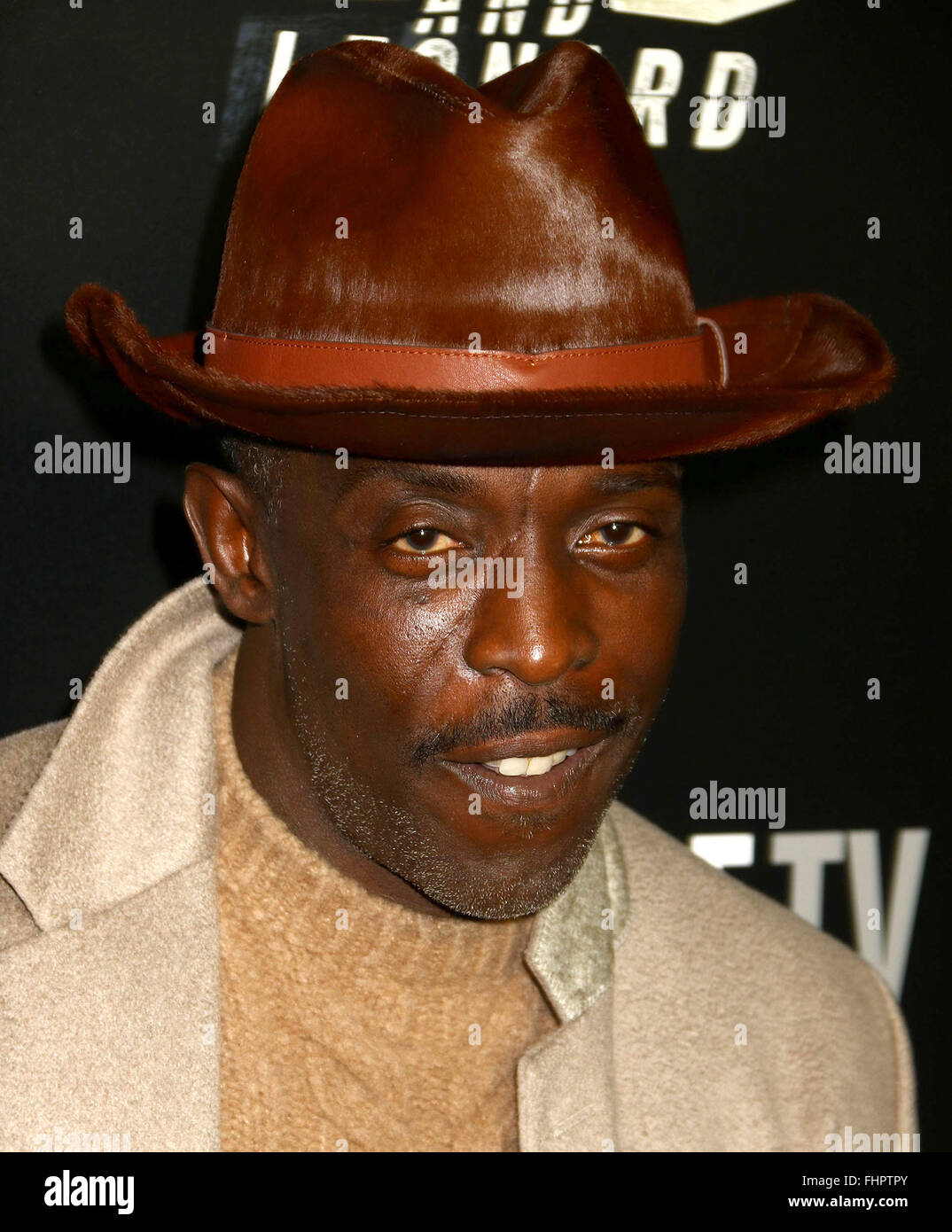 New York, New York, USA. 25th Feb, 2016. Actor MICHAEL K. WILLIAMS ...