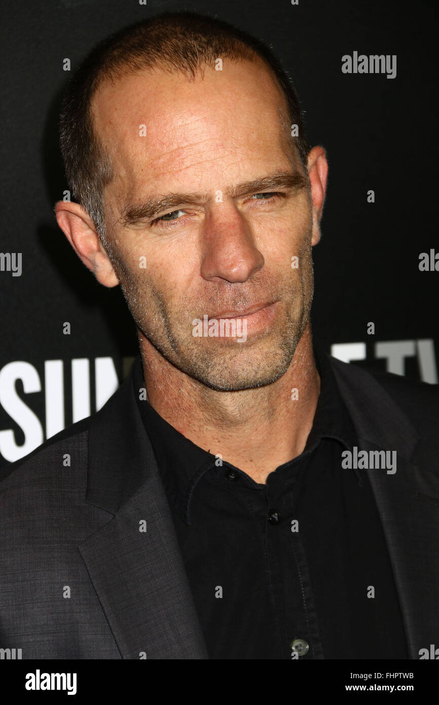 New York, New York, USA. 25th Feb, 2016. Actor NEIL SANDILANDS attends ...