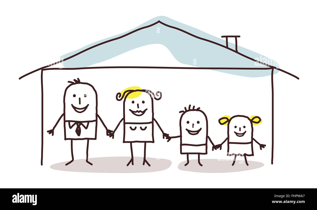 family & home Stock Photo - Alamy