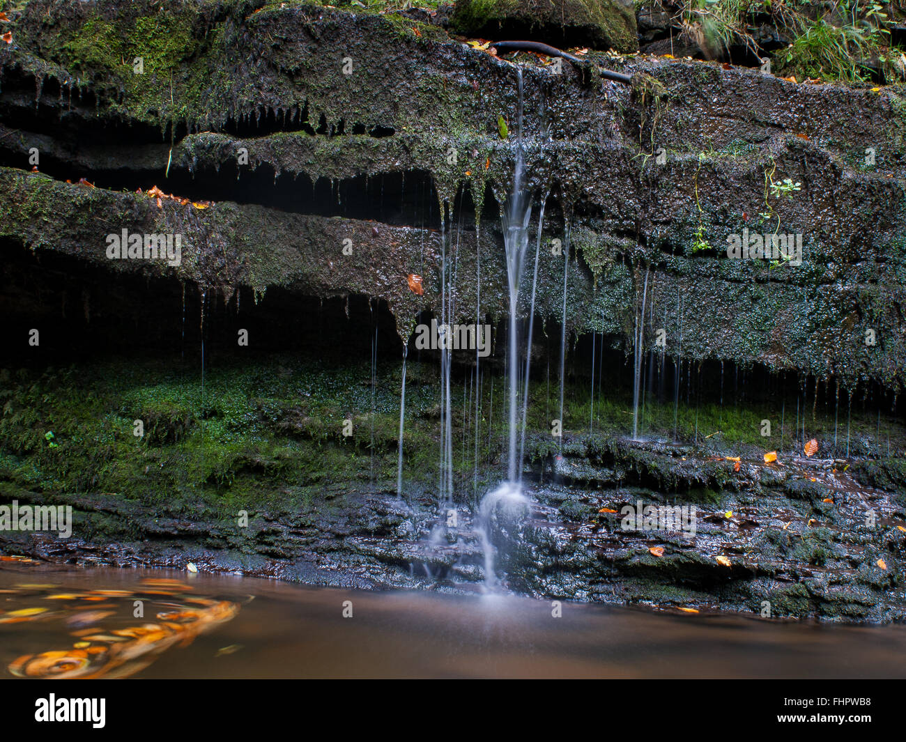 Scaleber Force Waterfall Settle Yorkshire UK Stock Photo - Alamy