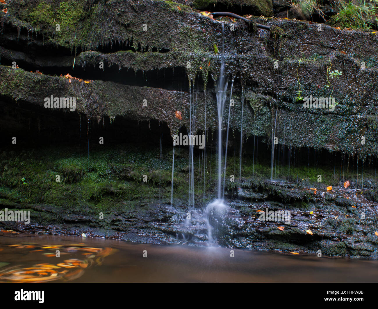 Scaleber Force Waterfall Settle Yorkshire UK Stock Photo - Alamy