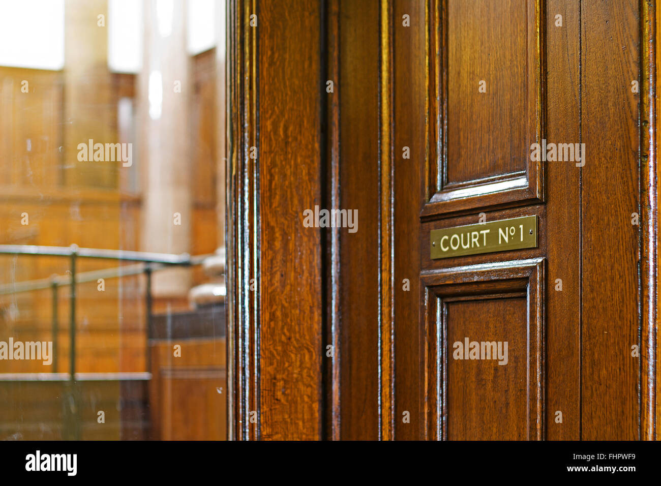 Magistrates court interior hi-res stock photography and images - Alamy