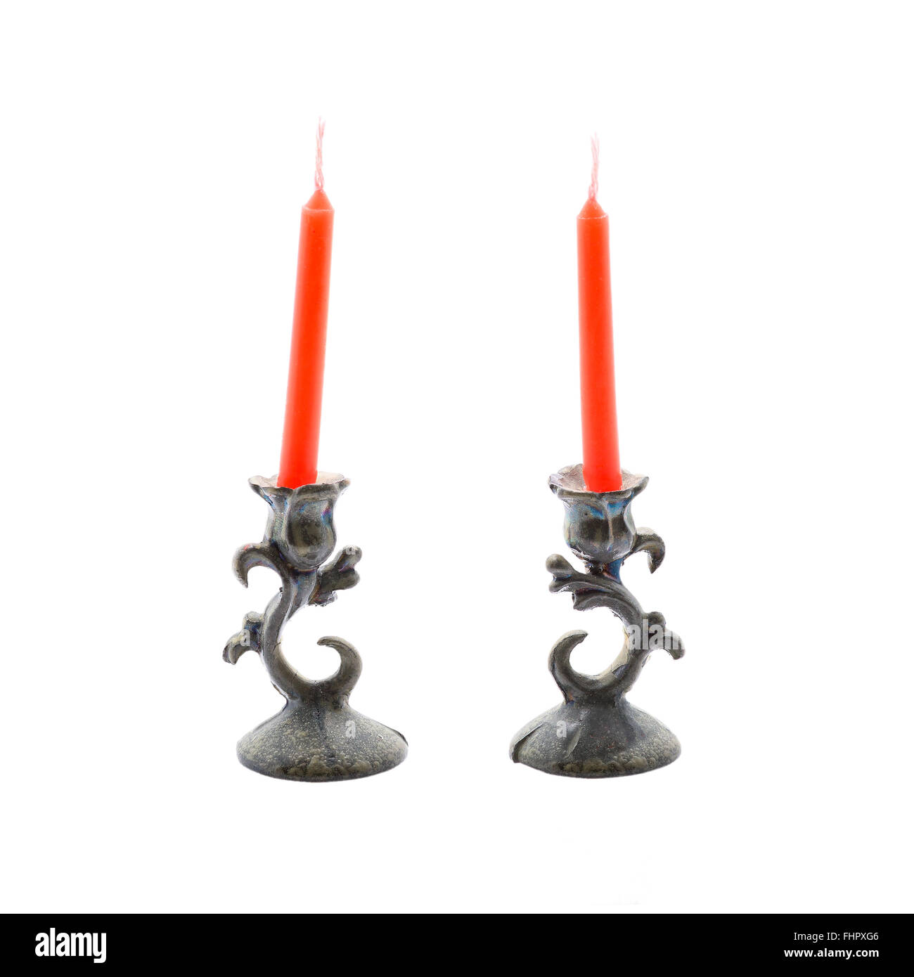 Metal candlesticks hi-res stock photography and images - Alamy
