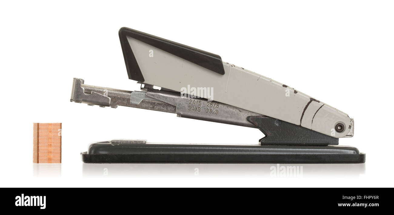 Retro stapler hi-res stock photography and images - Alamy