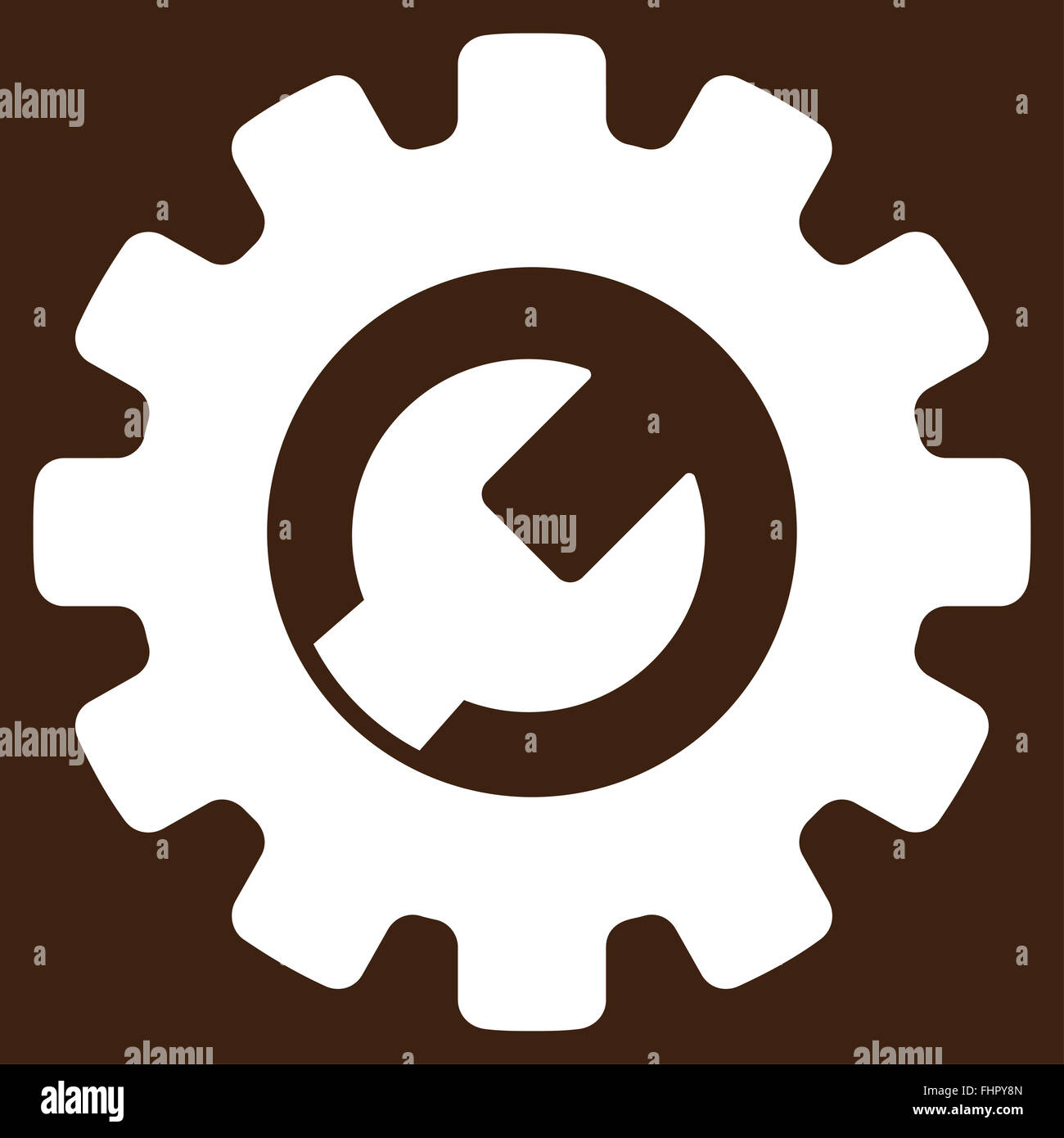 Service Tools Icon Stock Photo - Alamy