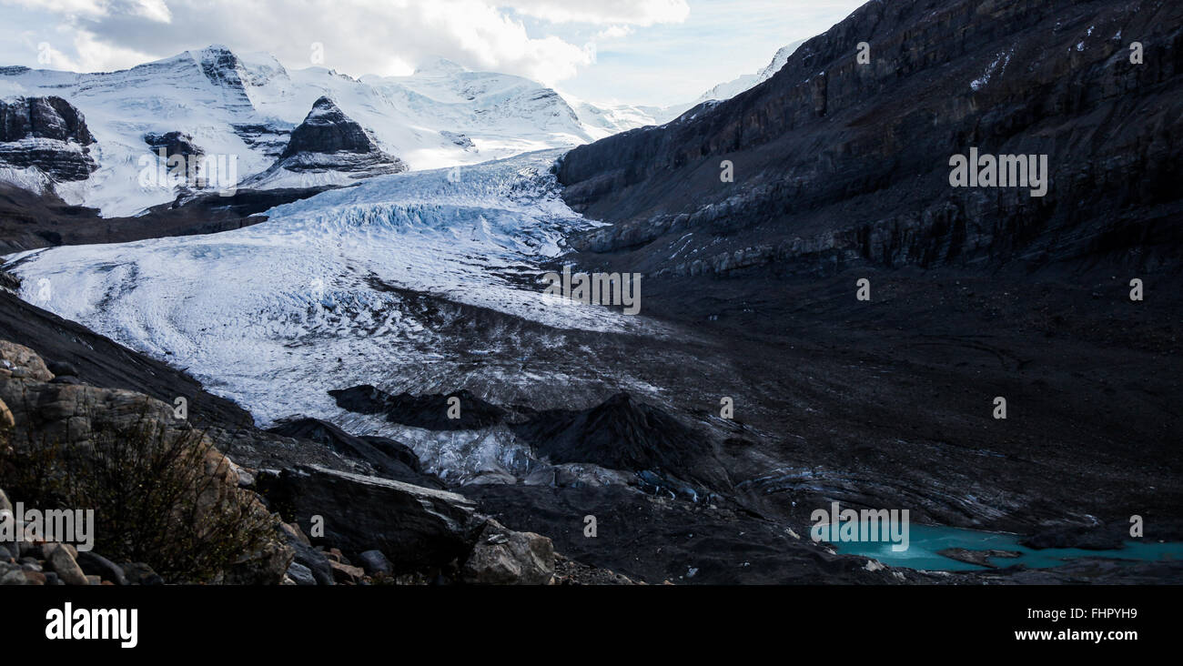 Mount Robson, Snowbird Pass Stock Photo - Alamy
