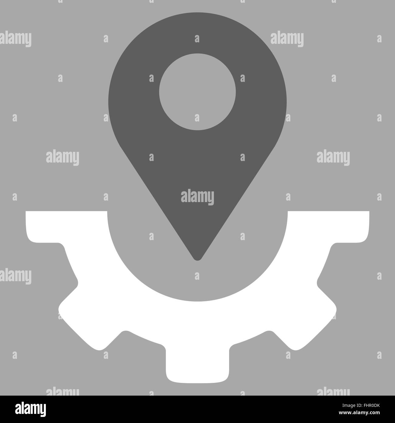Service Map Marker Icon Stock Photo - Alamy