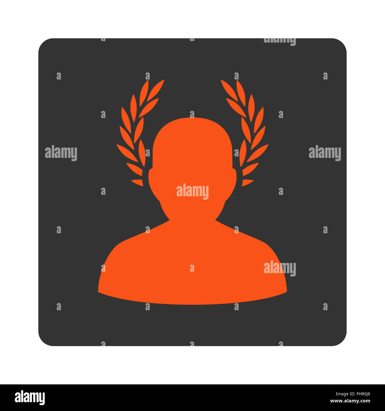 Caesar icon from Award Buttons OverColor Set Stock Photo - Alamy