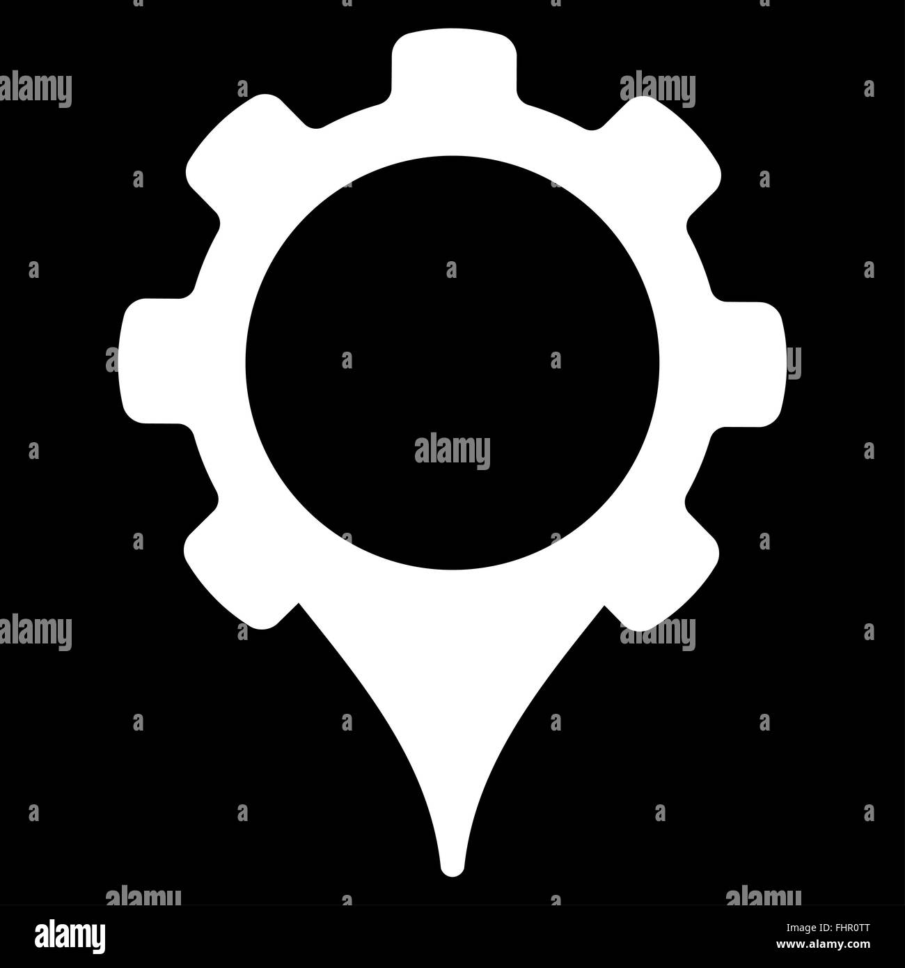 Gps Settings icon Stock Photo - Alamy