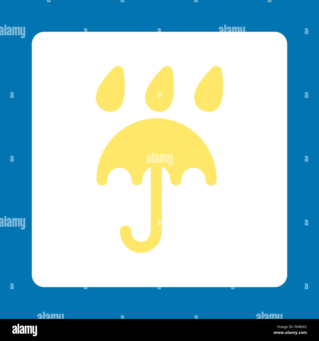 Rain protection icon Stock Photo - Alamy