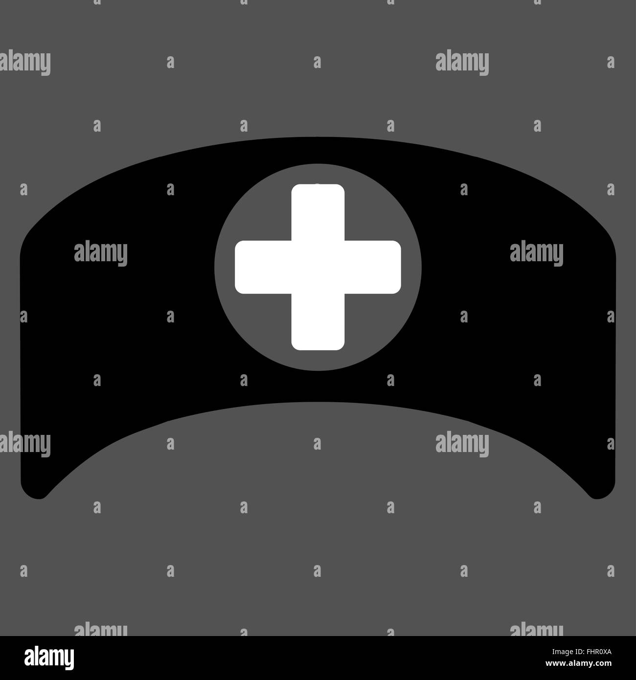 Doctor Cap Icon Stock Photo - Alamy