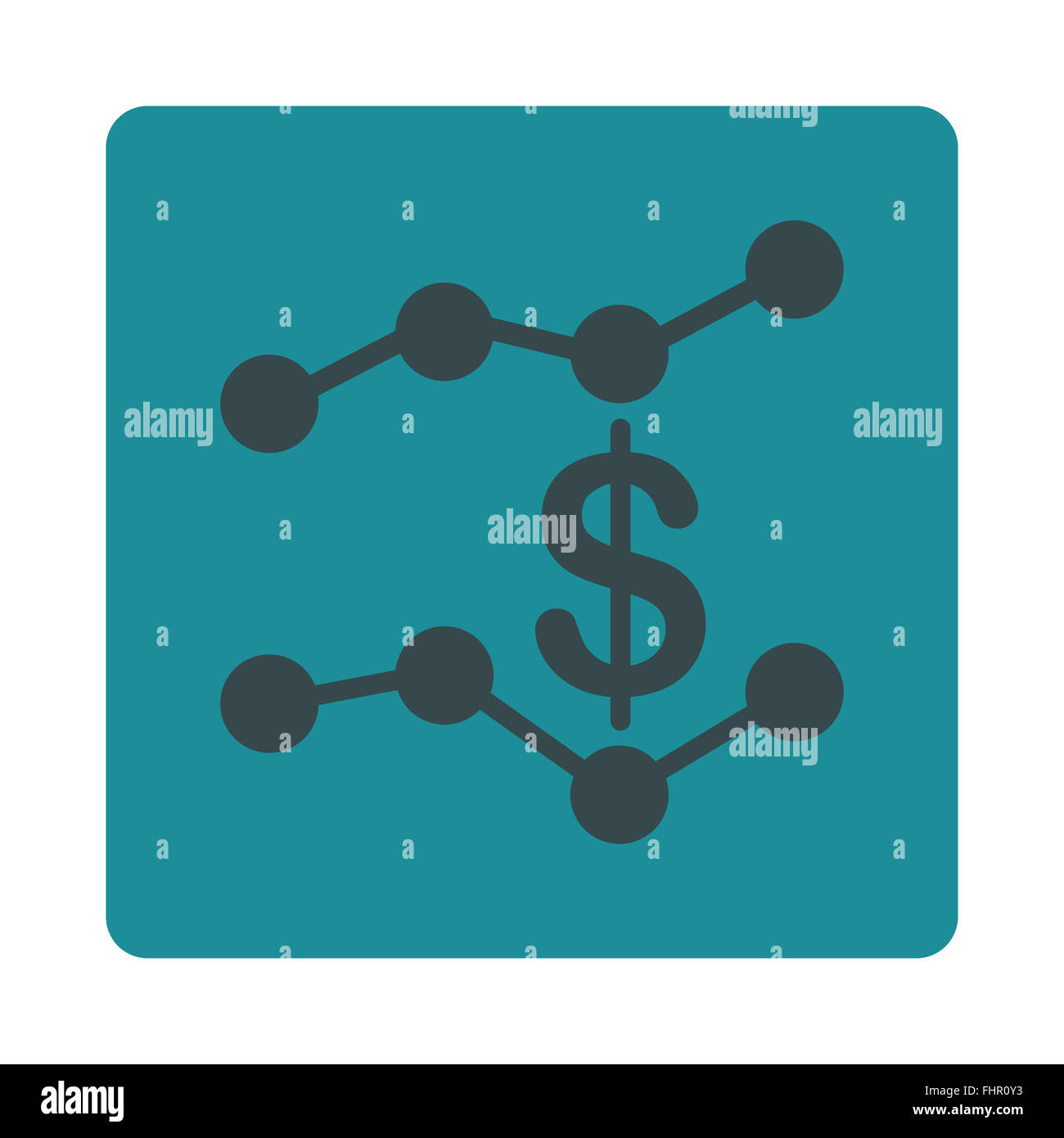 Sales Trends Icon Stock Photo - Alamy