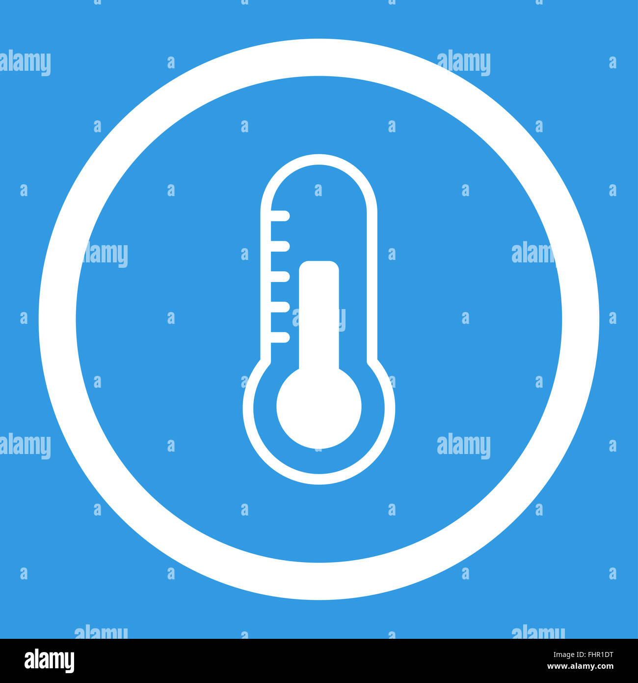 Temperature Rounded Vector Icon Stock Photo - Alamy
