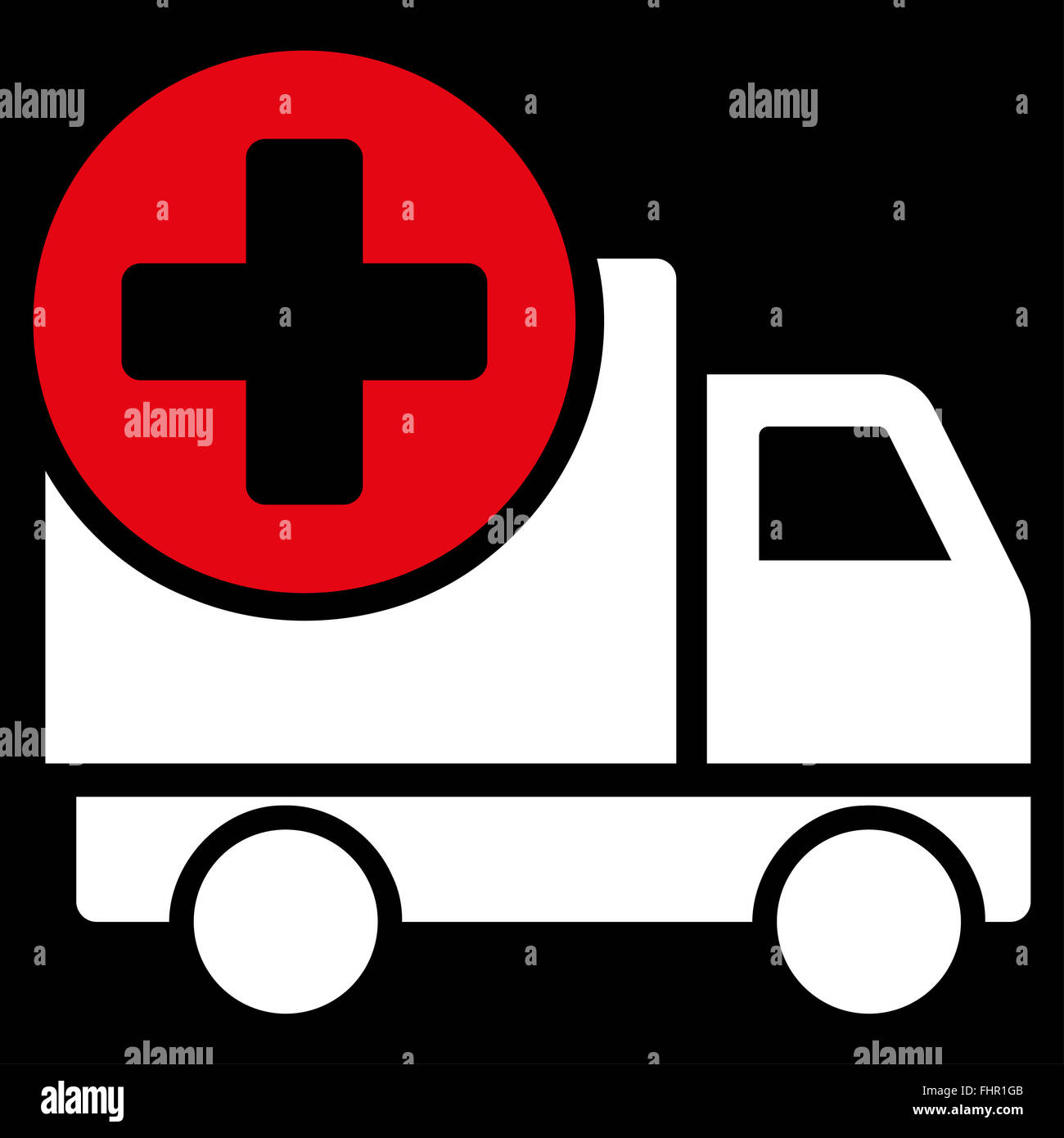 Medical Delivery Icon Stock Photo - Alamy
