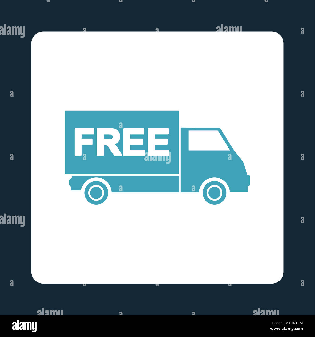 Free shipment icon Stock Photo - Alamy