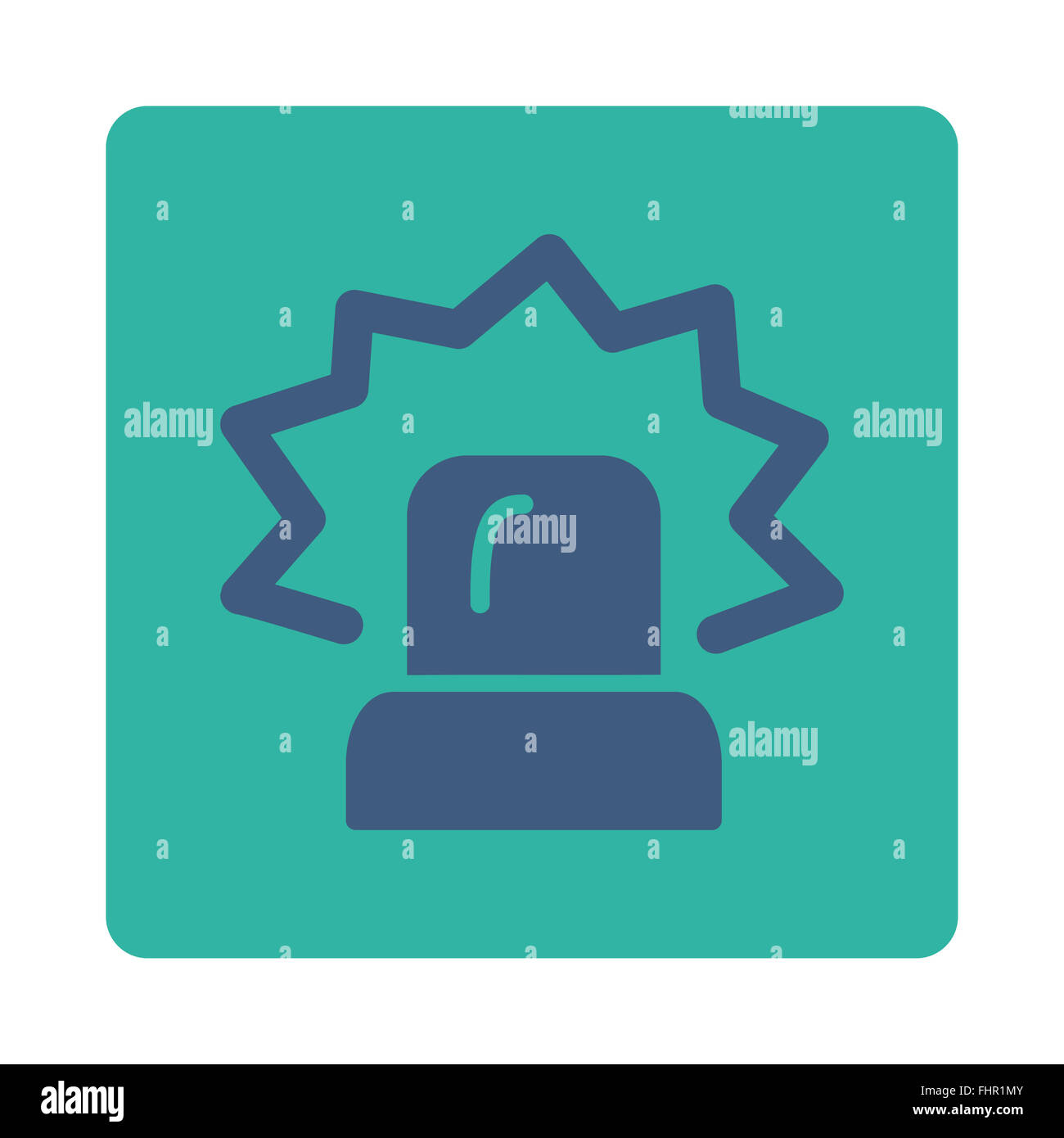 Fire police emergency button Cut Out Stock Images & Pictures - Alamy