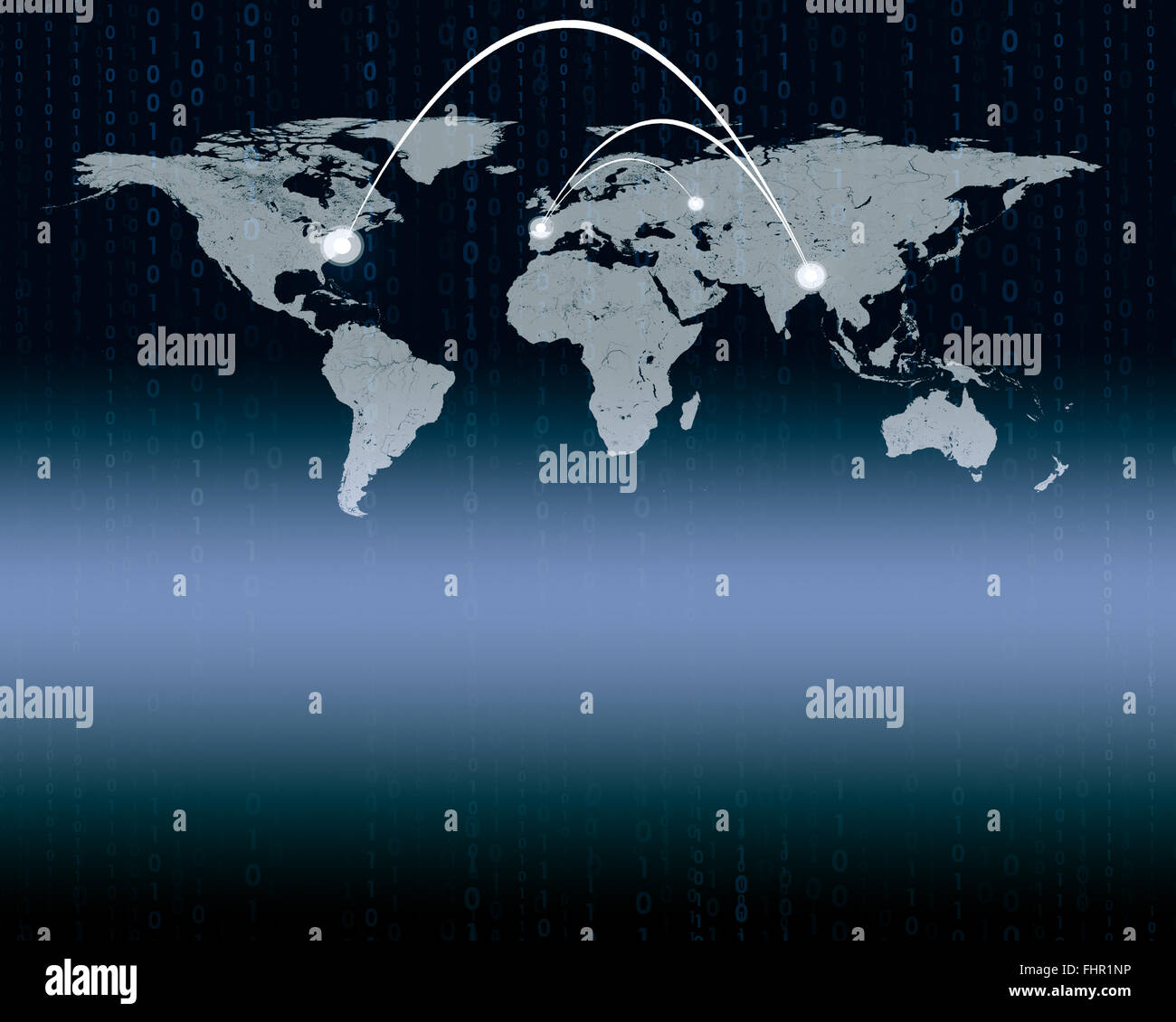Background with world map Stock Photo - Alamy