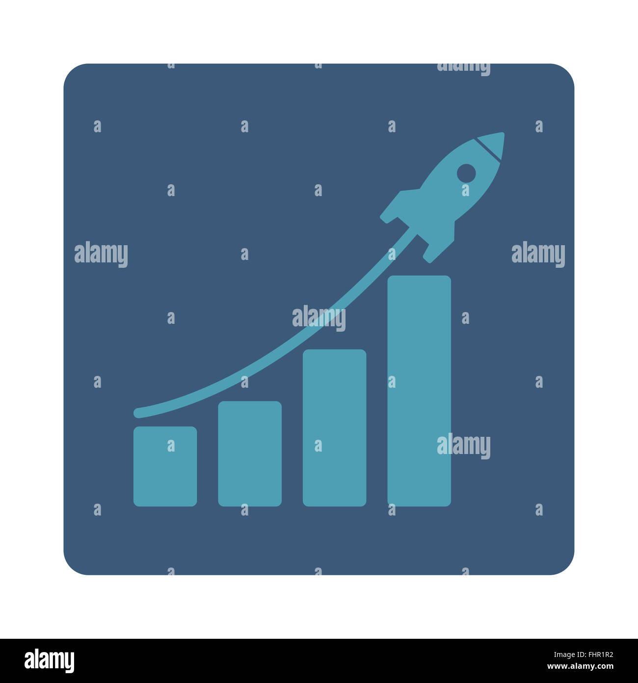 Startup sales icon Stock Photo - Alamy