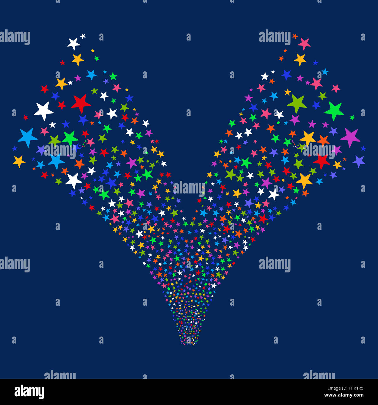 Star fountain salute hi-res stock photography and images - Alamy