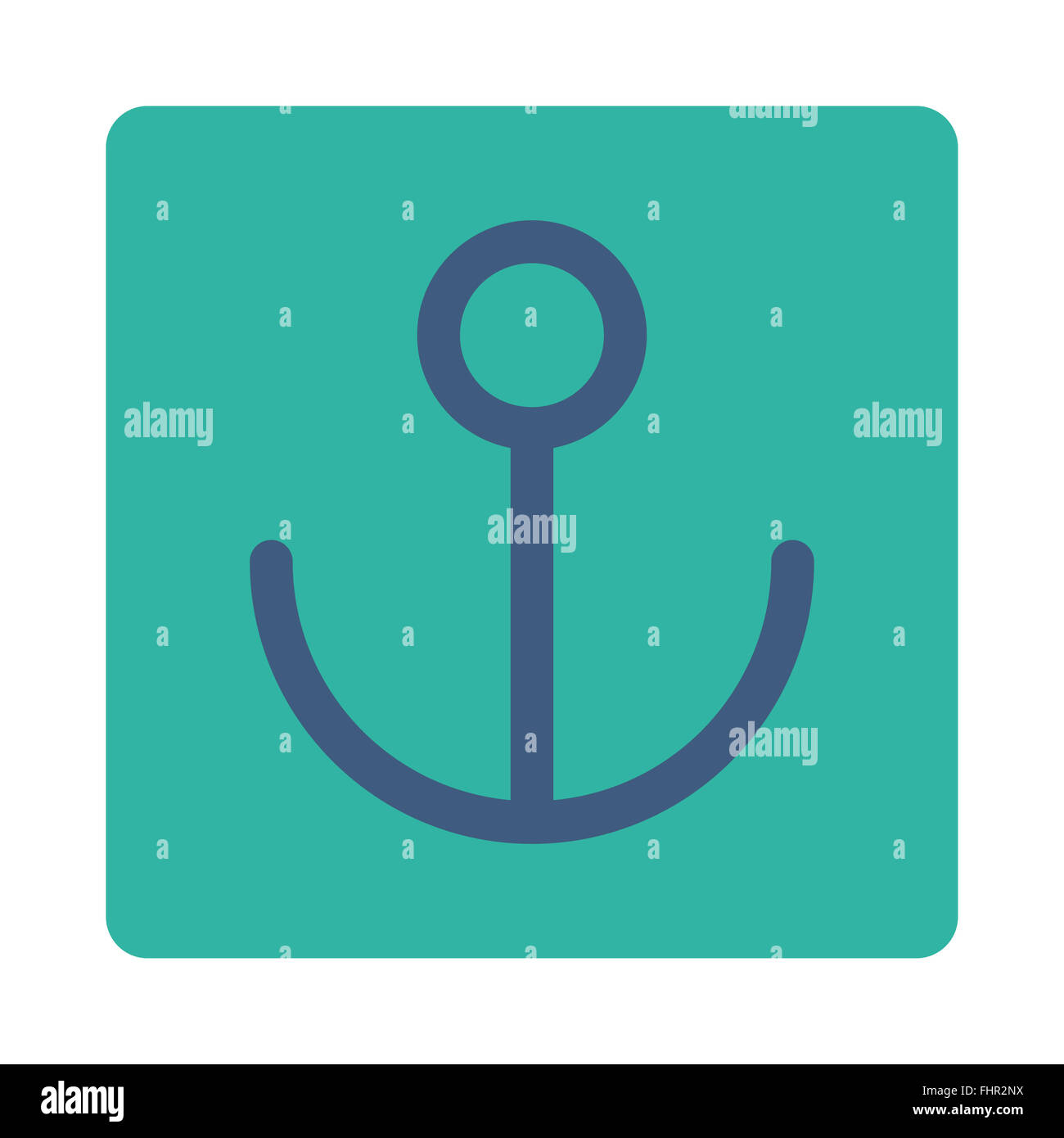 Anchor icon Stock Photo - Alamy