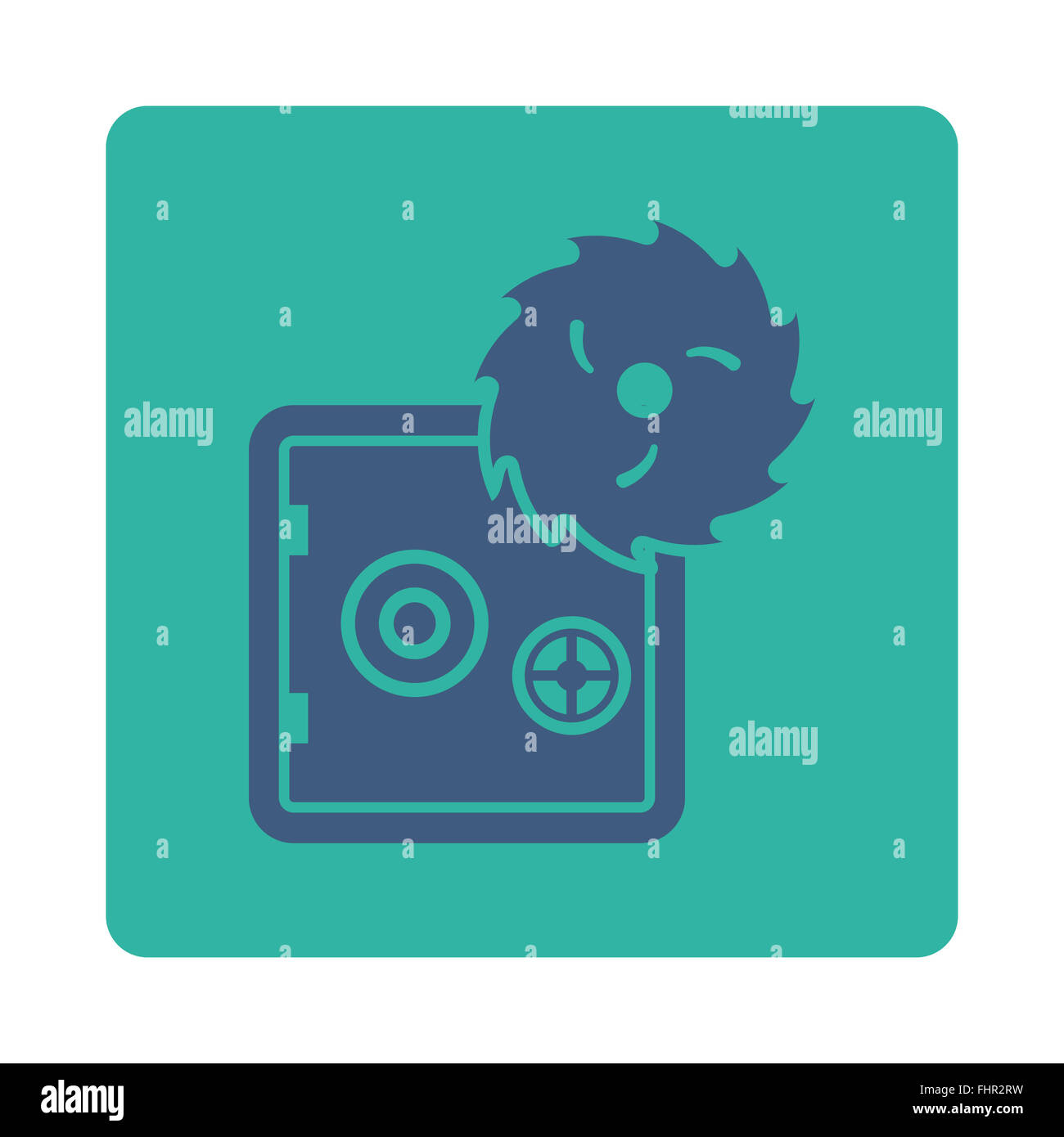 Hacking theft icon Stock Photo - Alamy
