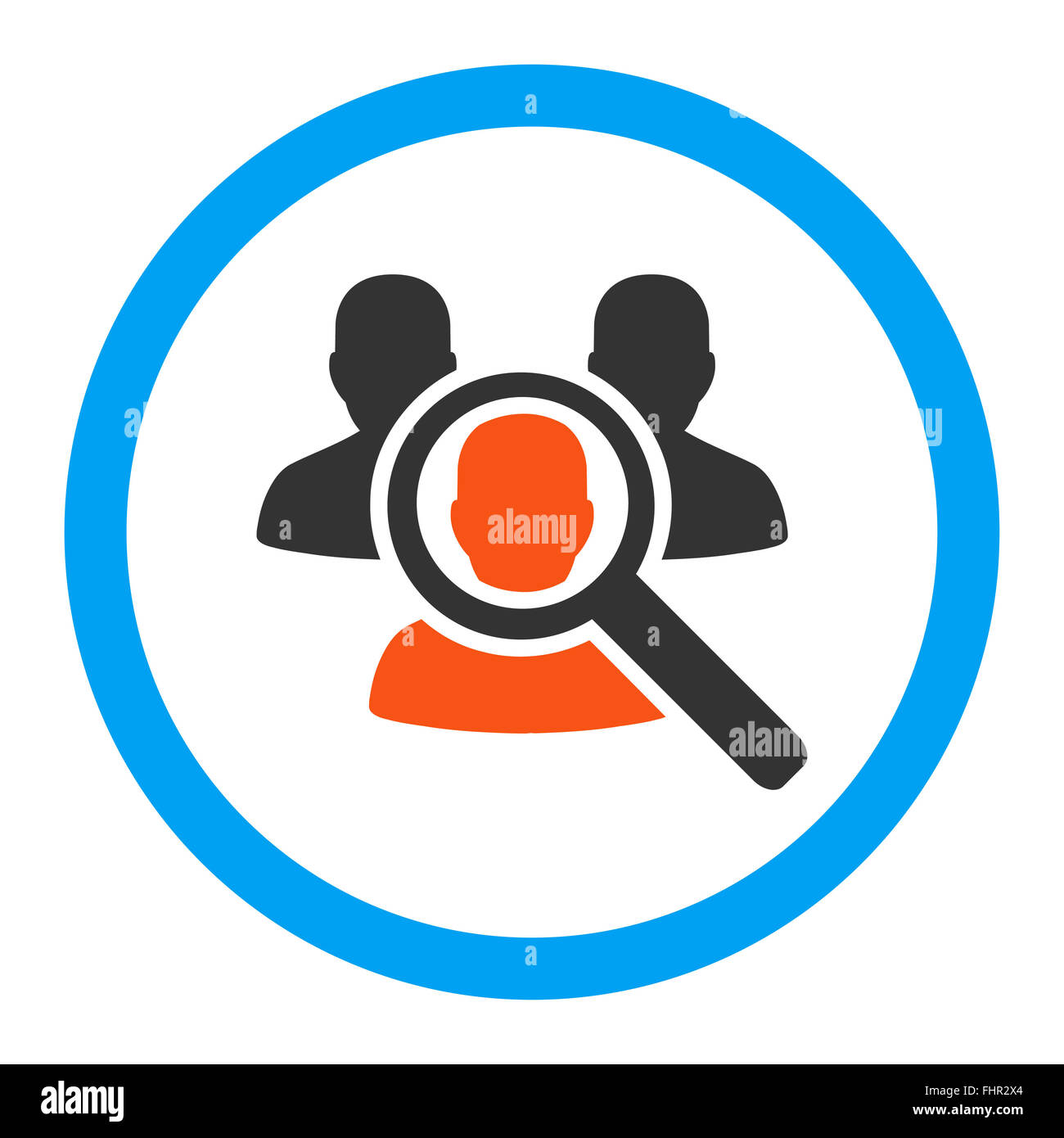 Search Patient Rounded Vector Icon Stock Photo - Alamy