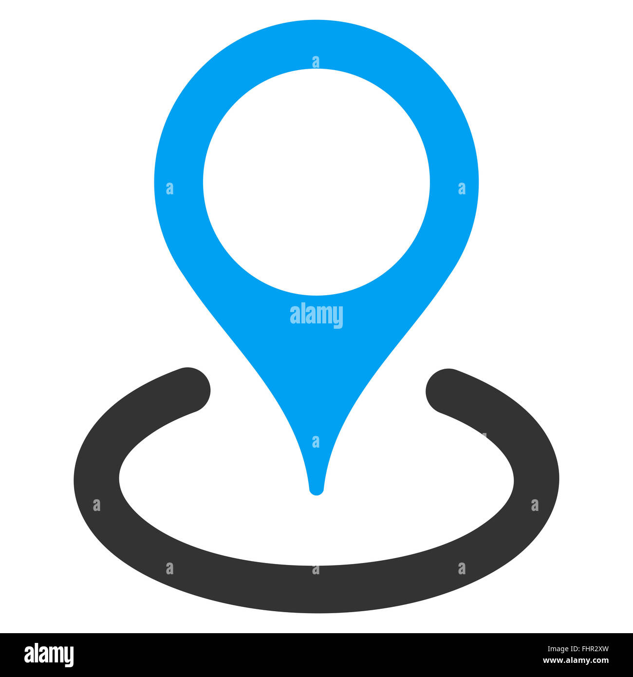 Place Marker Icon Stock Photo - Alamy