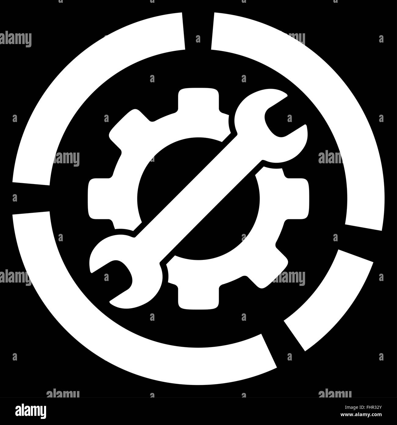 Options diagram icon Black and White Stock Photos & Images - Alamy