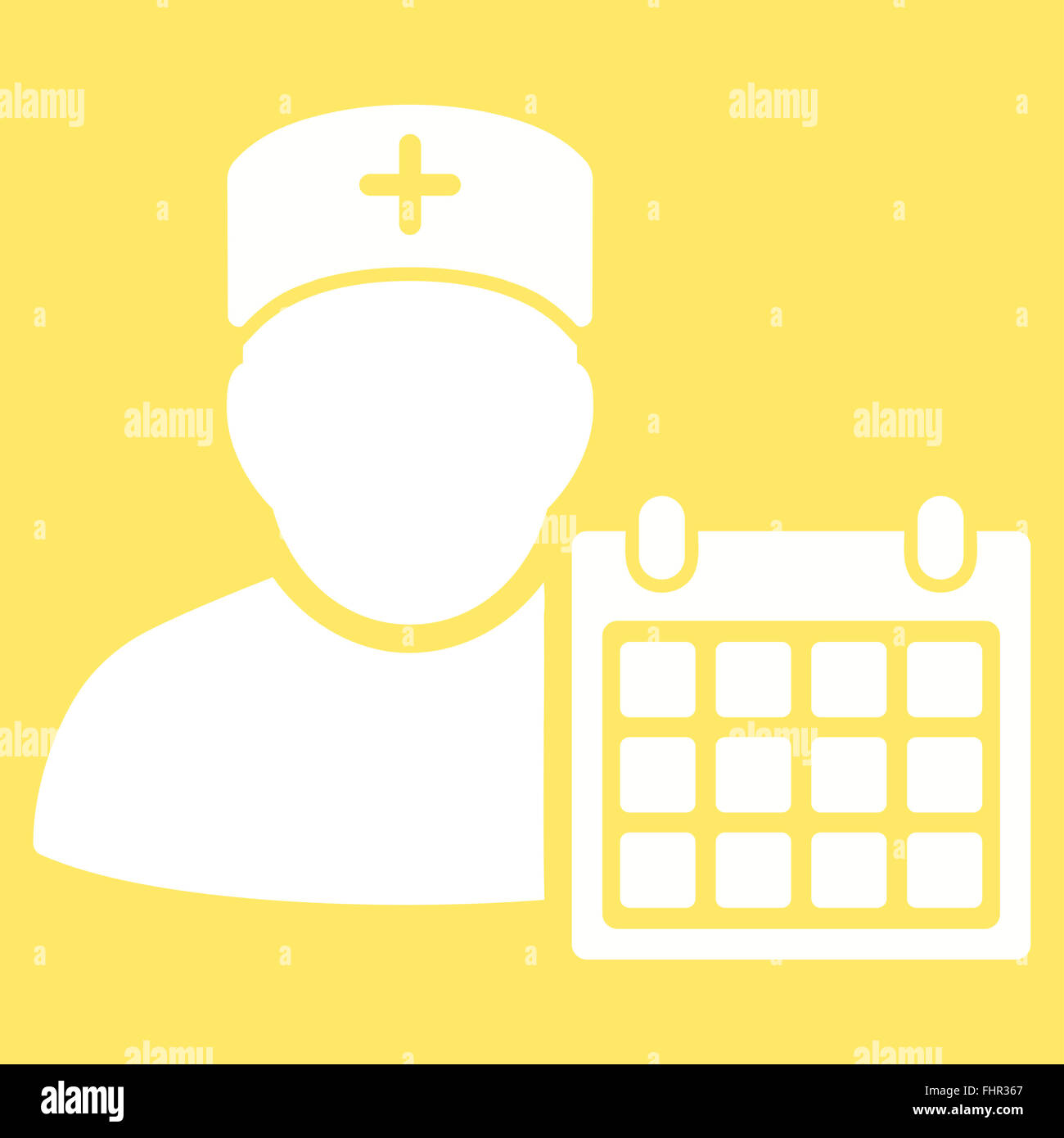 Doctor Appointment Icon Stock Photo - Alamy