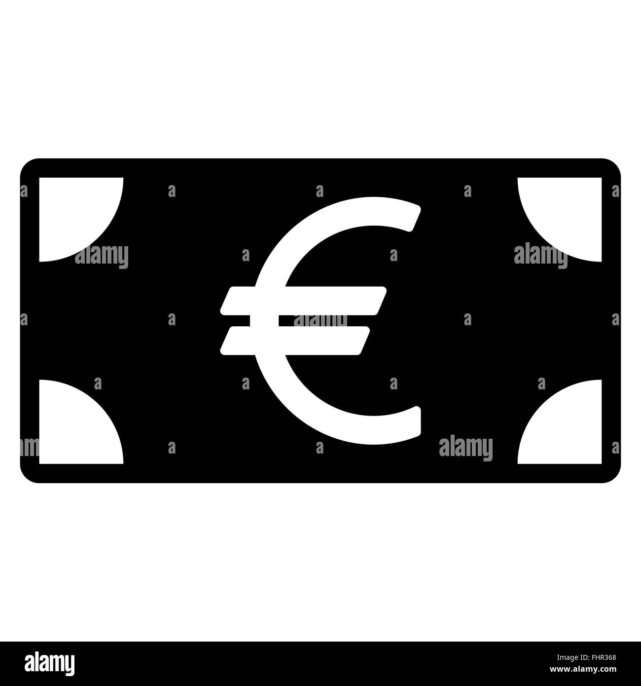 Euro Banknote icon from Business Bicolor Set Stock Photo - Alamy