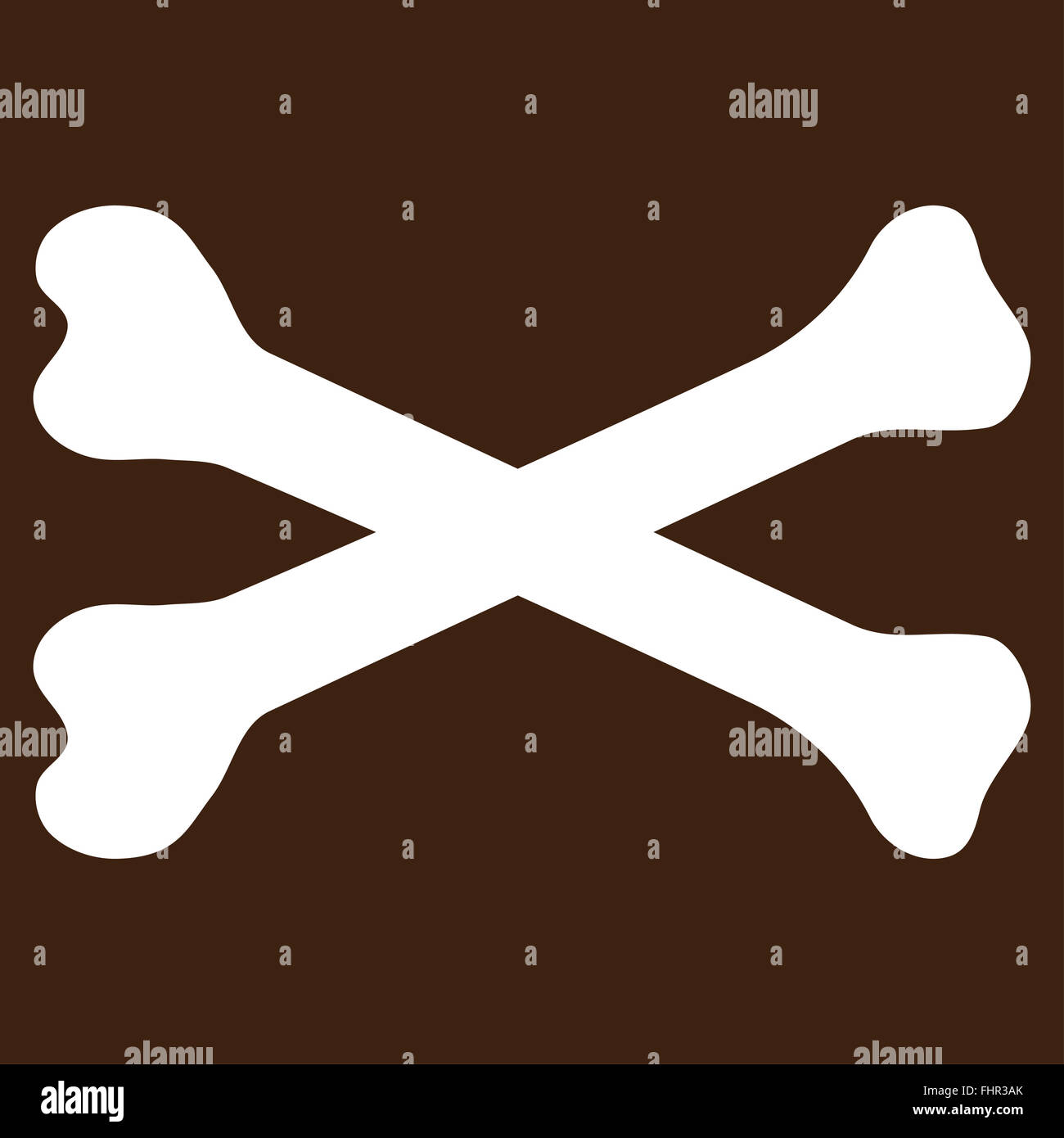 Bones Vector Icon Stock Photo - Alamy