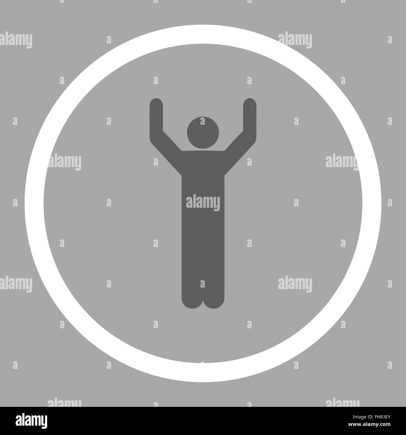 Hands up icon Stock Photo - Alamy