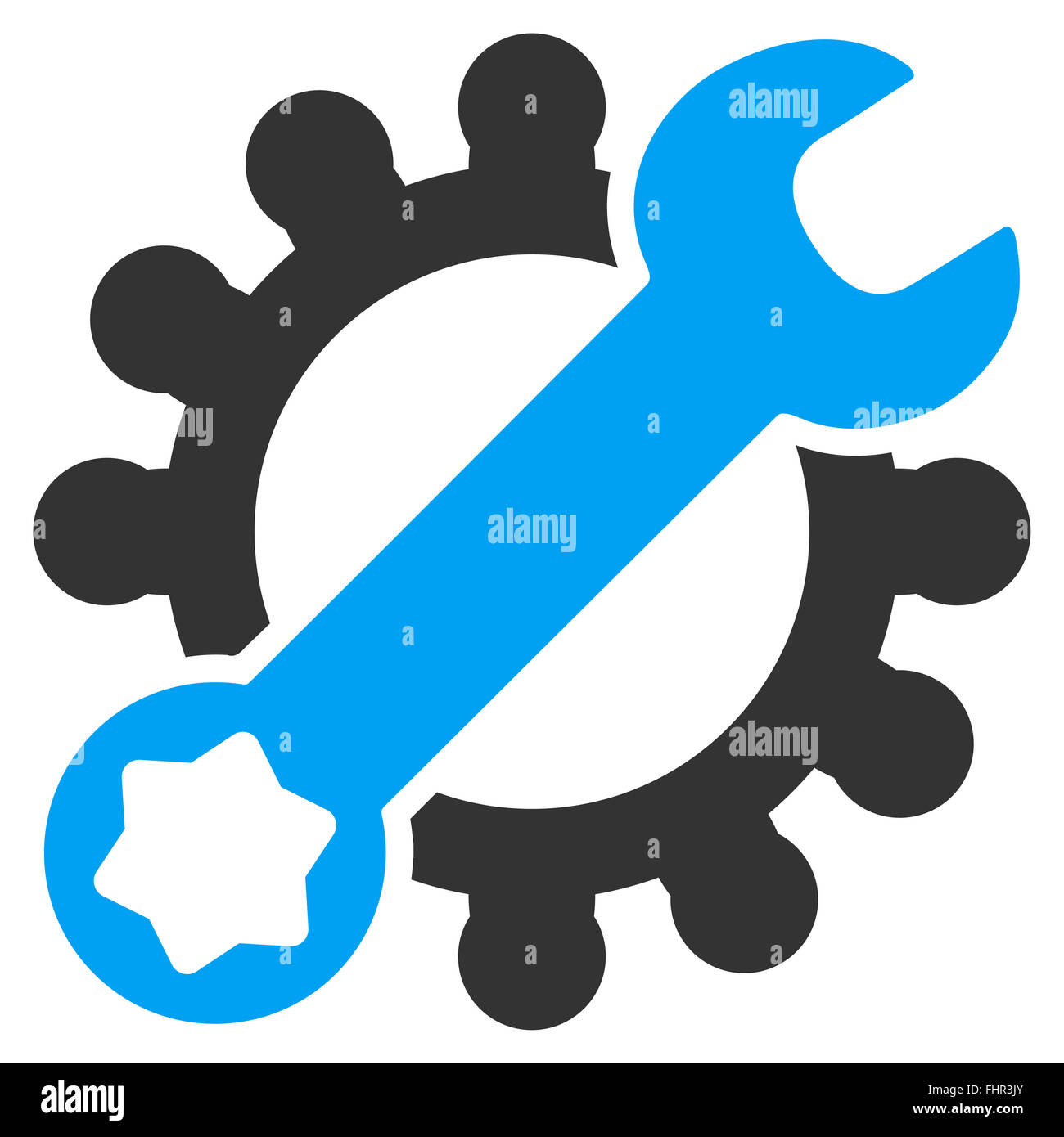 Service Tools Icon Stock Photo - Alamy