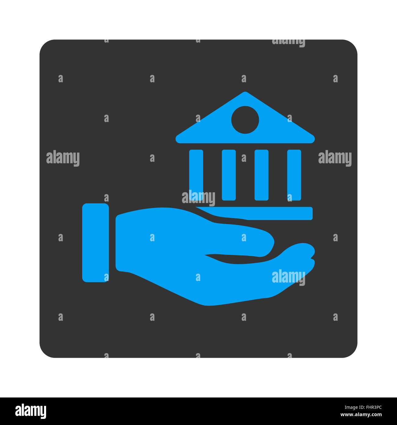 Bank Service Icon Stock Photo - Alamy