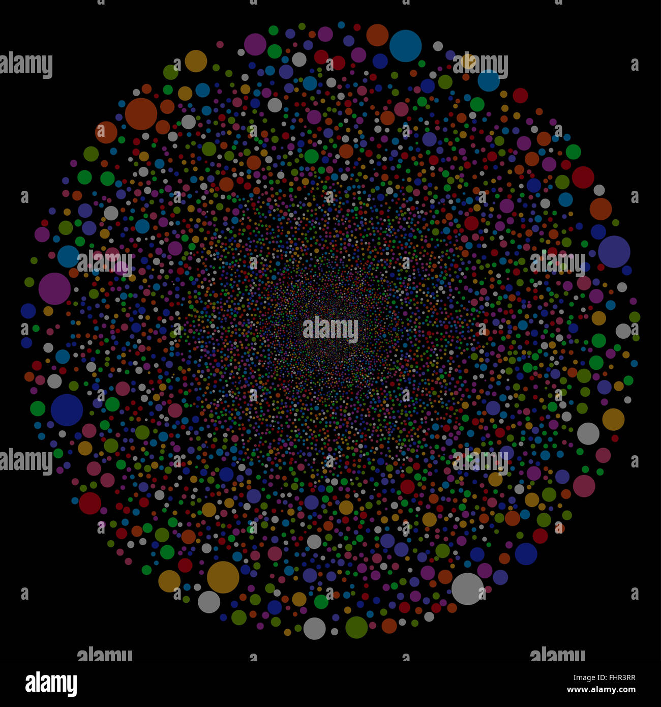 Random Circle Sphere Stock Photo - Alamy