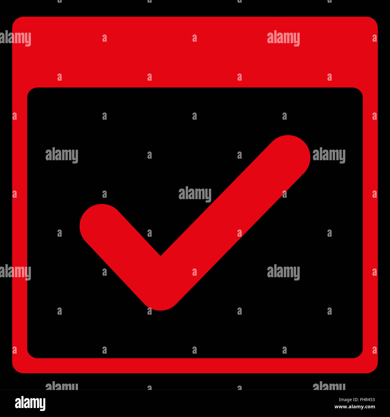 Valid Day Icon Stock Photo - Alamy