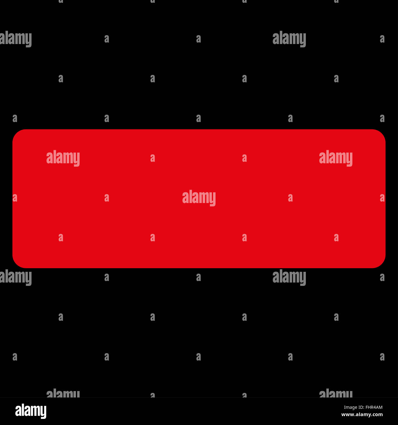 Minus flat red color icon Stock Photo - Alamy